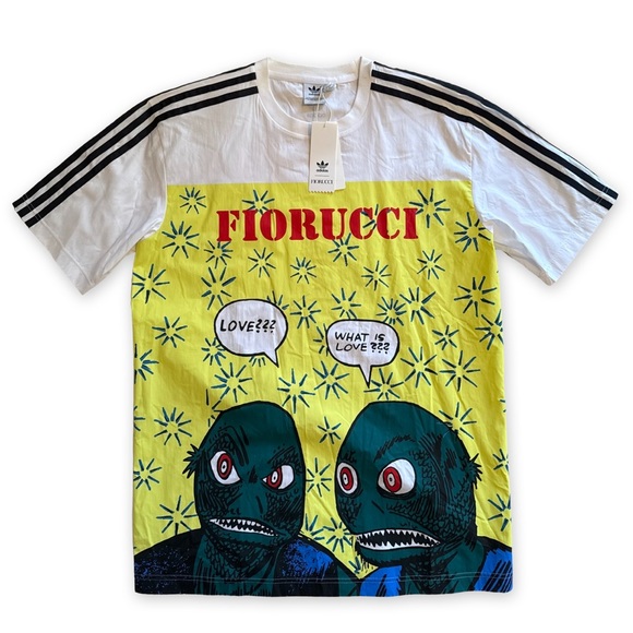 Fiorucci | Tops | Fiorucci Adidas Colab Graphic Tshirt | Poshmark